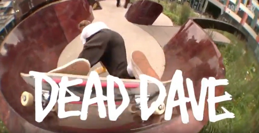 DEAD DAVE - HEROIN SKATEBOARDS 'EARTH GOBLIN' PART - Vague