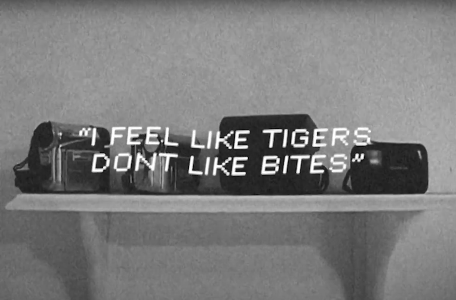 I FEEL LIKE TIGERS DON'T LIKE BITES by Henry Kavanagh - Vague
